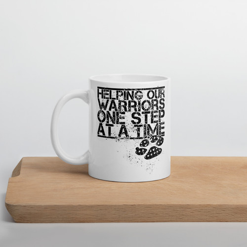MISSION White glossy mug | My Site