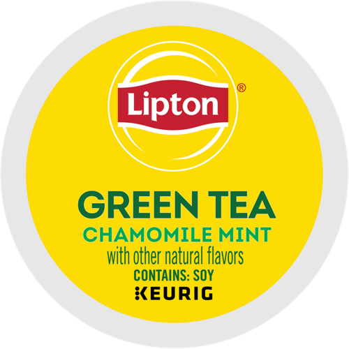 Lipton Soothe Green Tea with Chamomile and Mint - KCup® - Regular - K ...