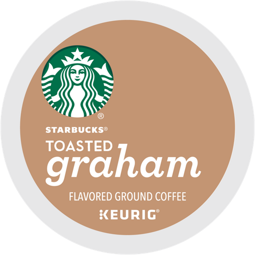 Starbucks® Toasted Graham Coffee - K-Cup® - Regular - Med Roast - 6ct ...