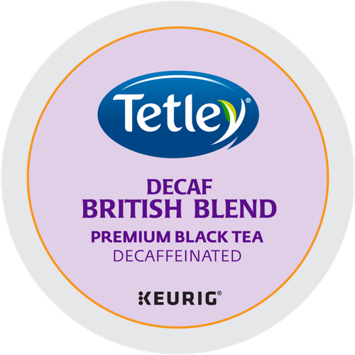 Tetley® Tea British Blend Decaf Tea - K-Cup® - Decaf - Black Tea - 24ct ...