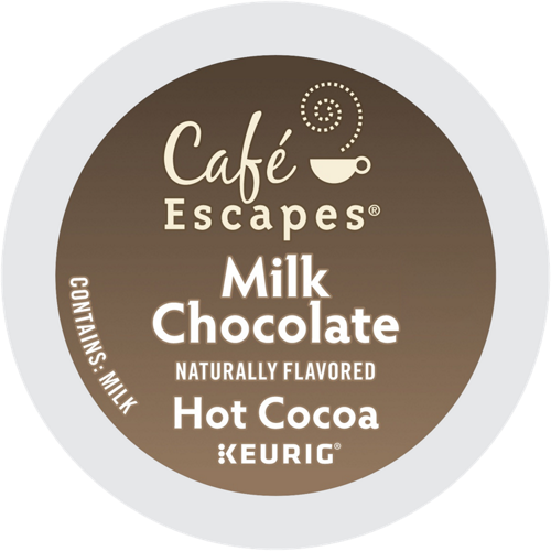Café Escapes® Milk Chocolate Hot Cocoa - K-Cup® - 24ct | Qlear