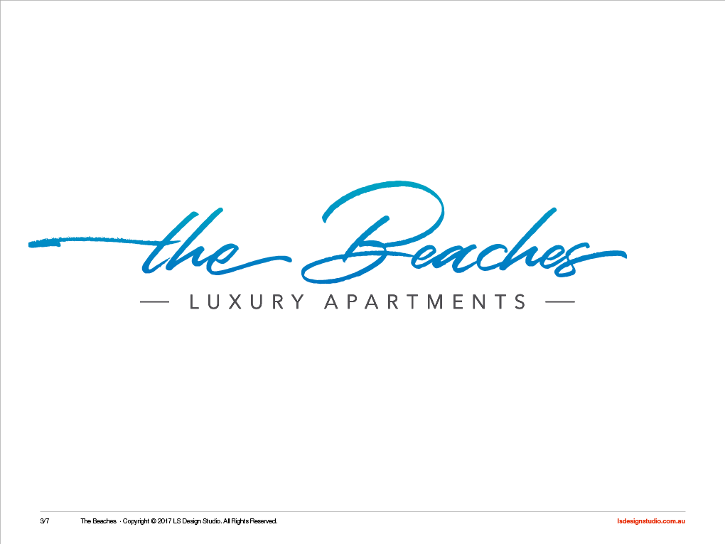 The Beaches | Branding and Design | LS Design Studioes