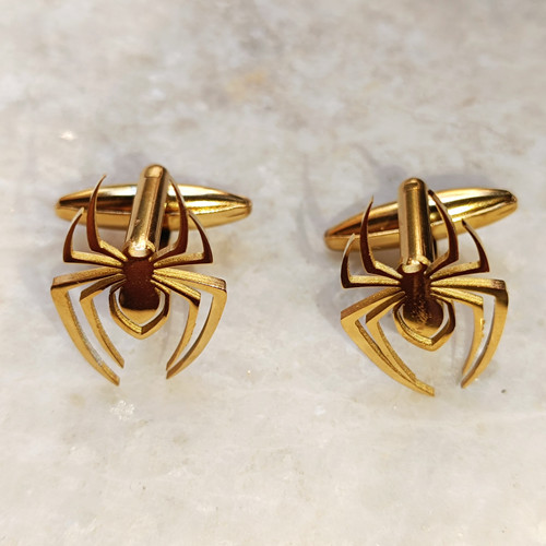 Cufflinks Gold Spider | Omnistyl