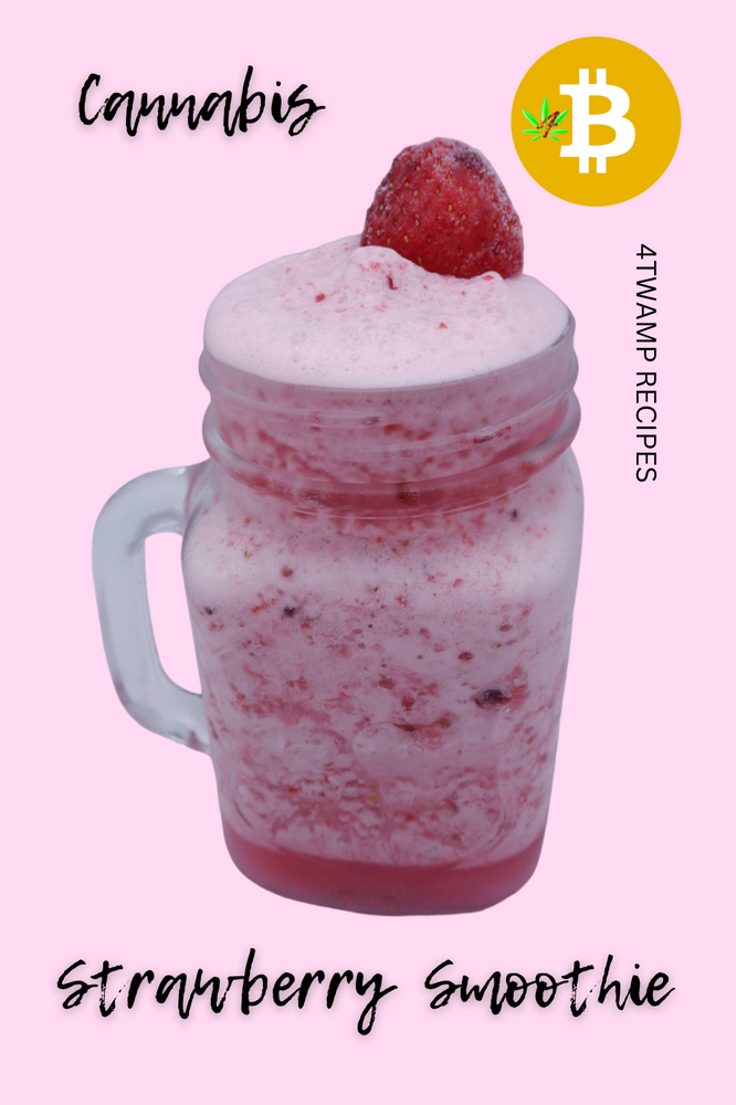 Cannabis Strawberry Smoothie