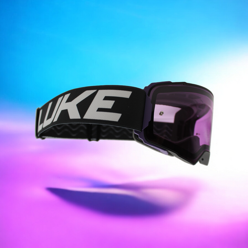Luke MAGNETIC PRIMIS black/white/purple TEAR OFF | LUKE VISION