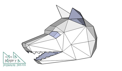 lobo papercraft | vanaplegarya