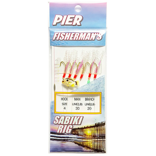 Pier Bait Rigs Size#4 10 Packs | Sanhu Tackle