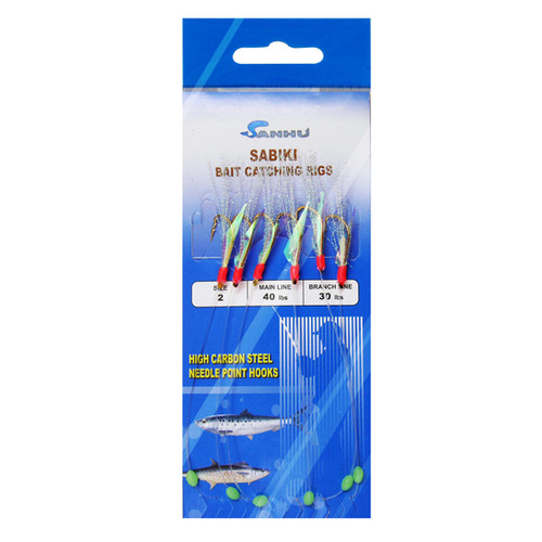 Sanhu Bait Rigs Size#2 Model 417 10 Packs | Sanhu Tackle