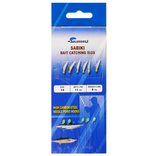 Sanhu Bait Rigs Model 467 445 #14 10 Packs | Sanhu Tackle