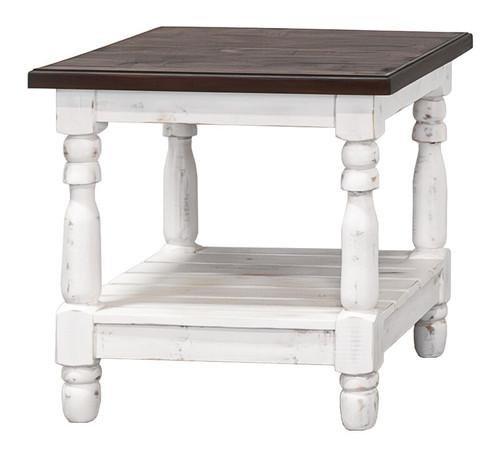 Kensley Turned Leg End Table | Abingdon Interiors