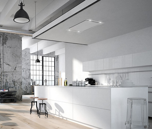 Orbita Pan 1300 White Ceiling Extractor | Paul Da Silva Assoc