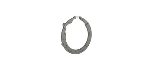 Mercedes M120 V12 to Audi 01E Adapter Plate – DXF File | Overboostracing