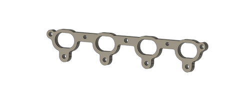 volvo B234 16v intake All-Out Port Flange (1500mm² Area) Dxf-file ...
