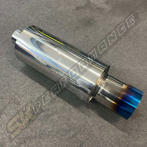 Hi-Power Universal Burnt Tip Cannon Muffler | SK Performance