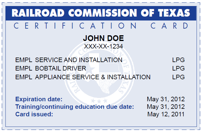 RRC-Issued Certification Cards: What You Need to Know