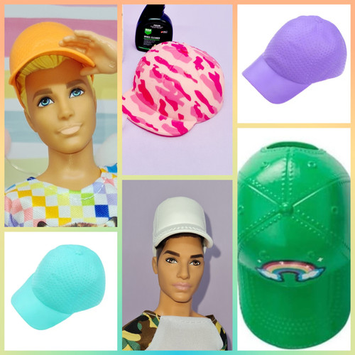 Barbie & Ken Accessories - Caps and Hats (5 Colours) | Wild Blue Dolls