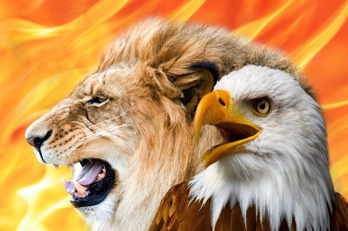 Lion Eagle | ThroneroomWingsFlags