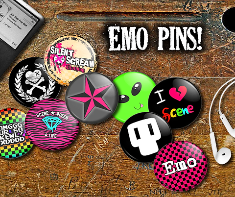 emo badge