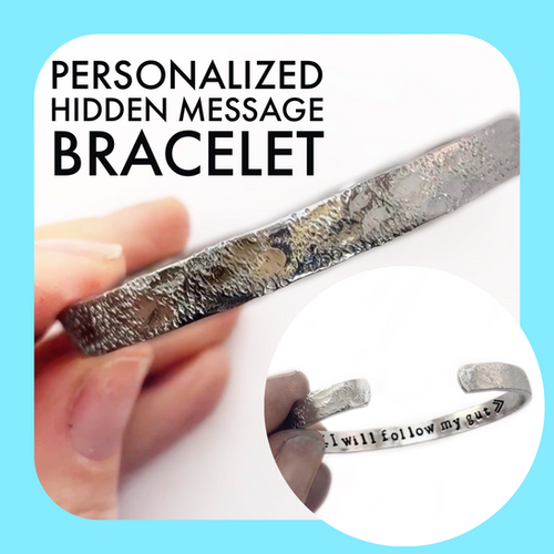 Secret Message Jewelry | Hidden Message Bracelet | It's All About You Amy