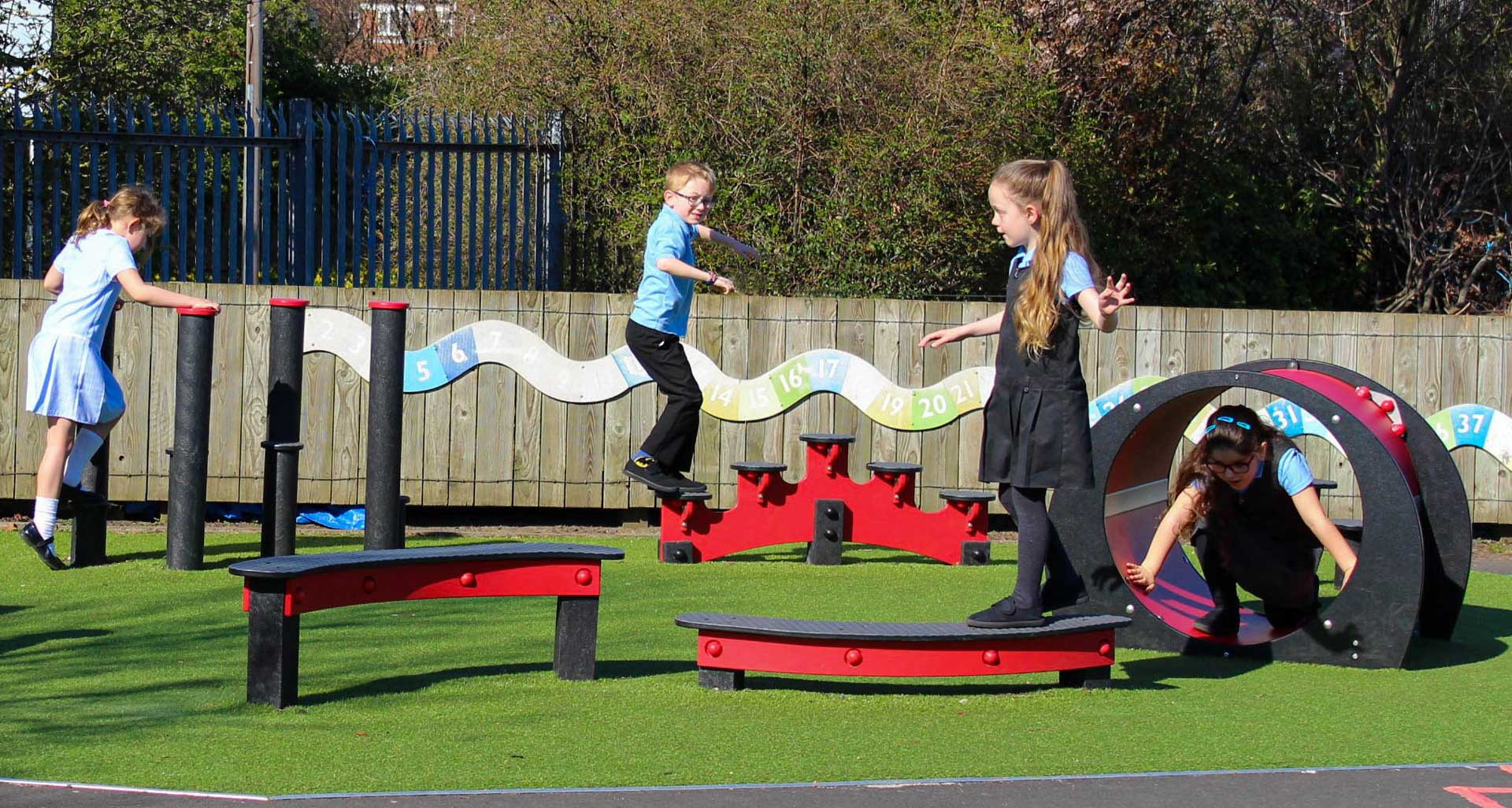 Trim Trail equipment | UK | Play Fitness Ltd | South Shields