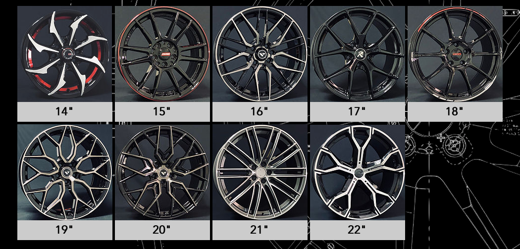 View Trending Sport Rim Designs By Size | KII Racingline
