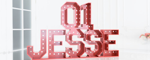 Marquee Names | Idr Decor Rentals