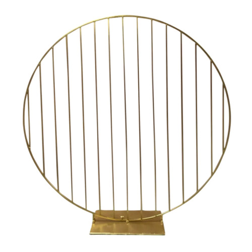 Round Gold Frame | Idr Decor Rentals