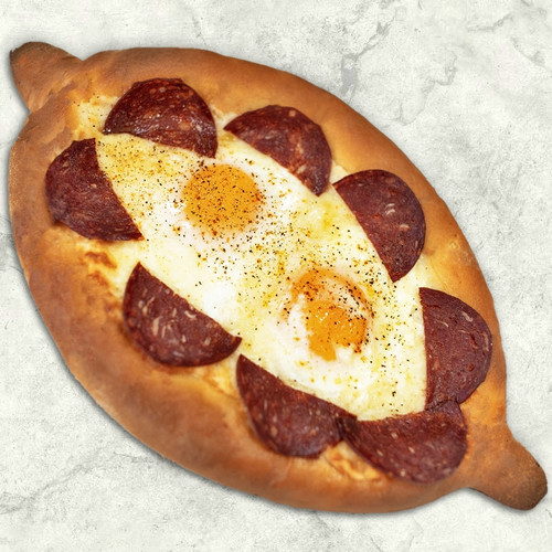 Ajarski Khachapuri With Bacon | Pasticcino Di Irucci