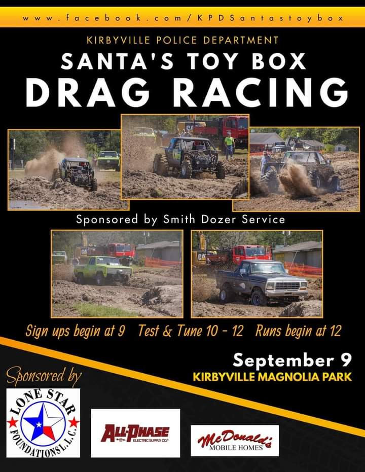 Santa's Toy Box Drag Racing Saturday!