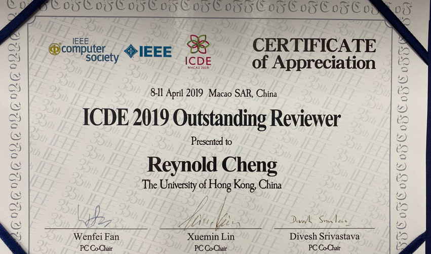 Awards | Reynold Cheng