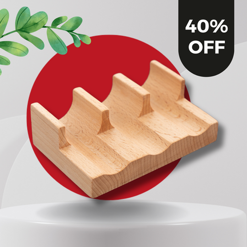 3PC Sushi Taco Holder | Temaki Display | Hand Rolled Sushi Display