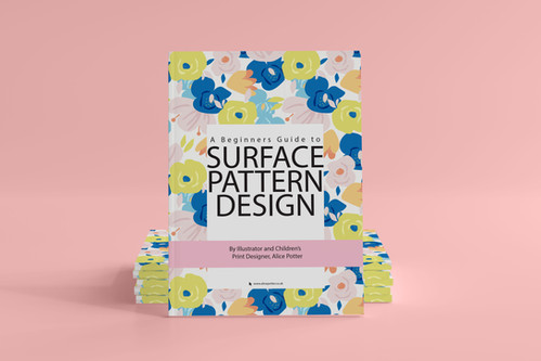 A Beginners Guide to Surface Pattern Design Ebook | Alice Potter