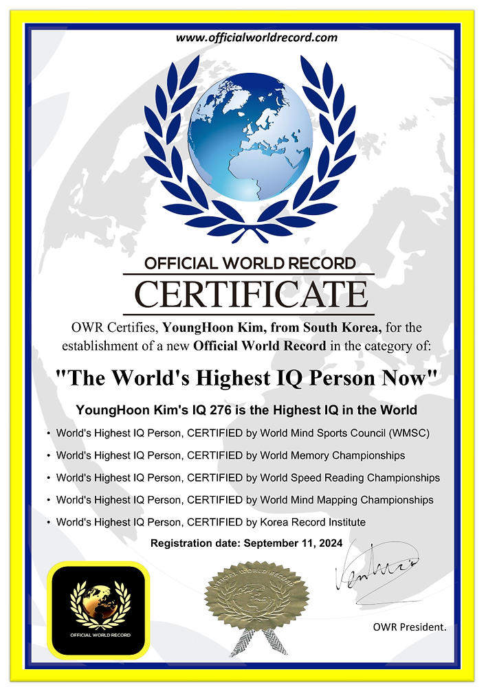 Highest IQ 2025 - TOP 10 World’s Highest IQ Ever Recorded in 2025