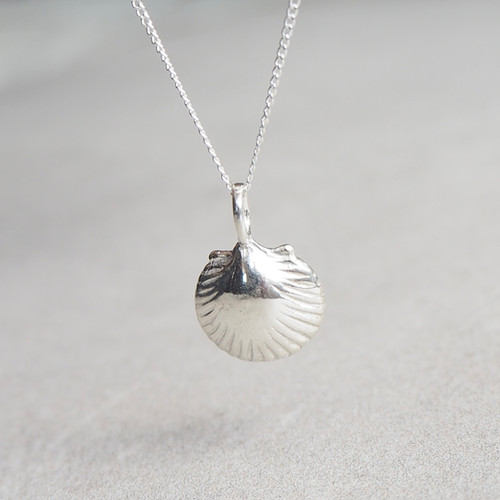 Cordelia Shell Necklace | 925 Sterling Silver | navy-bay-jewellery