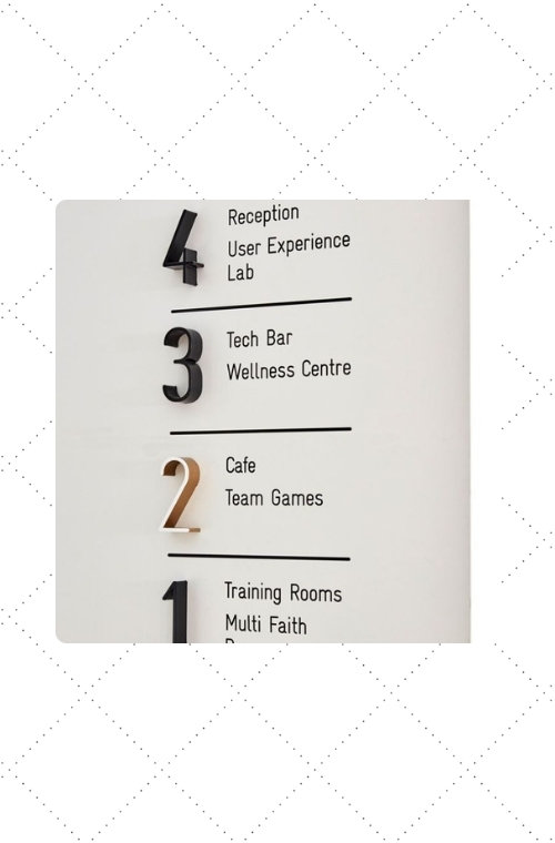 Wayfinding Signage | Facilities by Tack Innovations