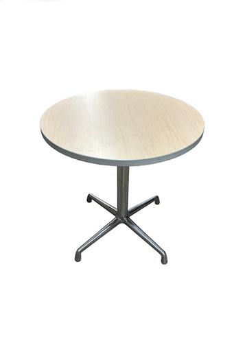 Round Light Oak Side Table by Steelcase | ExecutiveLiquidation