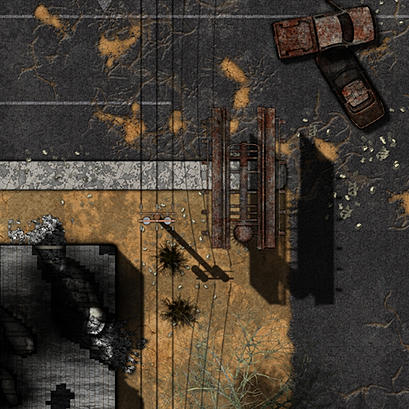 Battle Maps APOCALYPSE: Wasteland Ruins IV - Stoneworker Cartography ...