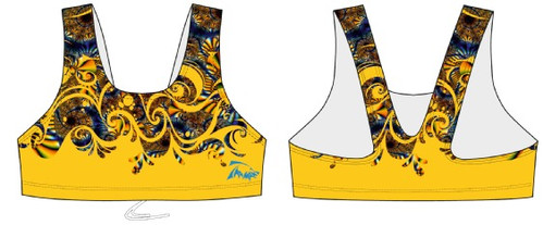 ANGEL WINGS TANK BIKINI CROP TOP | Acquawear