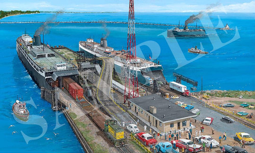 Boats, Trains & Autos in Manitowoc | Heritage Art