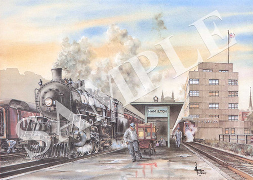 T.H. & B. Station - Hamilton | Heritage Art