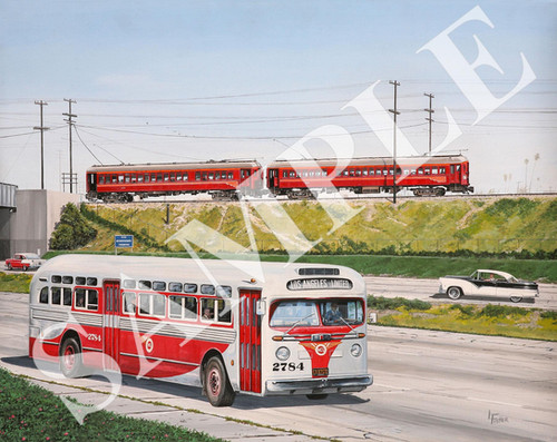 Competitors from Railway to Freeway (Original Painting) | Heritage Art