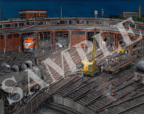 Around the Roundhouse | Heritage Art