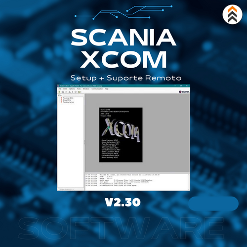 SCANIA XCOM V2.30 | MR-NITRO Automotiva