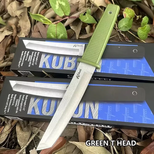 Cold Steel Kobun Tanto Fixed Blade Green | Dunvilles UK