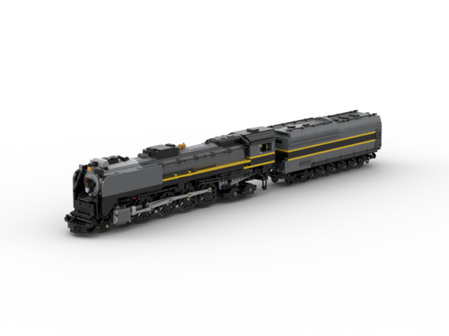 Union Pacific 844 Greyhound (dark) | Big Boys Bricks