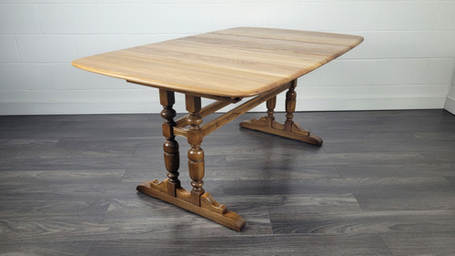 Ercol Grand Refectory Dining Table, 1990s | Retro Cactus