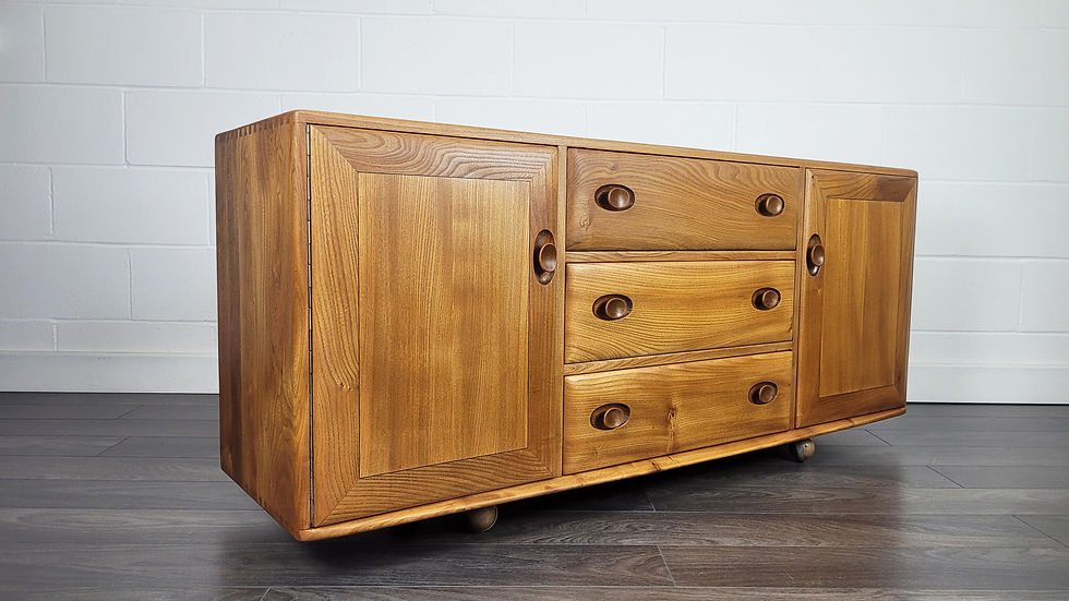 Ercol Low Sideboard, 1970s - No. 5 | Retro Cactus