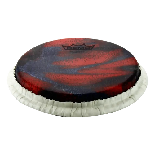 PARCHE BONGO REMO TKS5 8.5 NEGRO/ROJO | Séptimo Tono