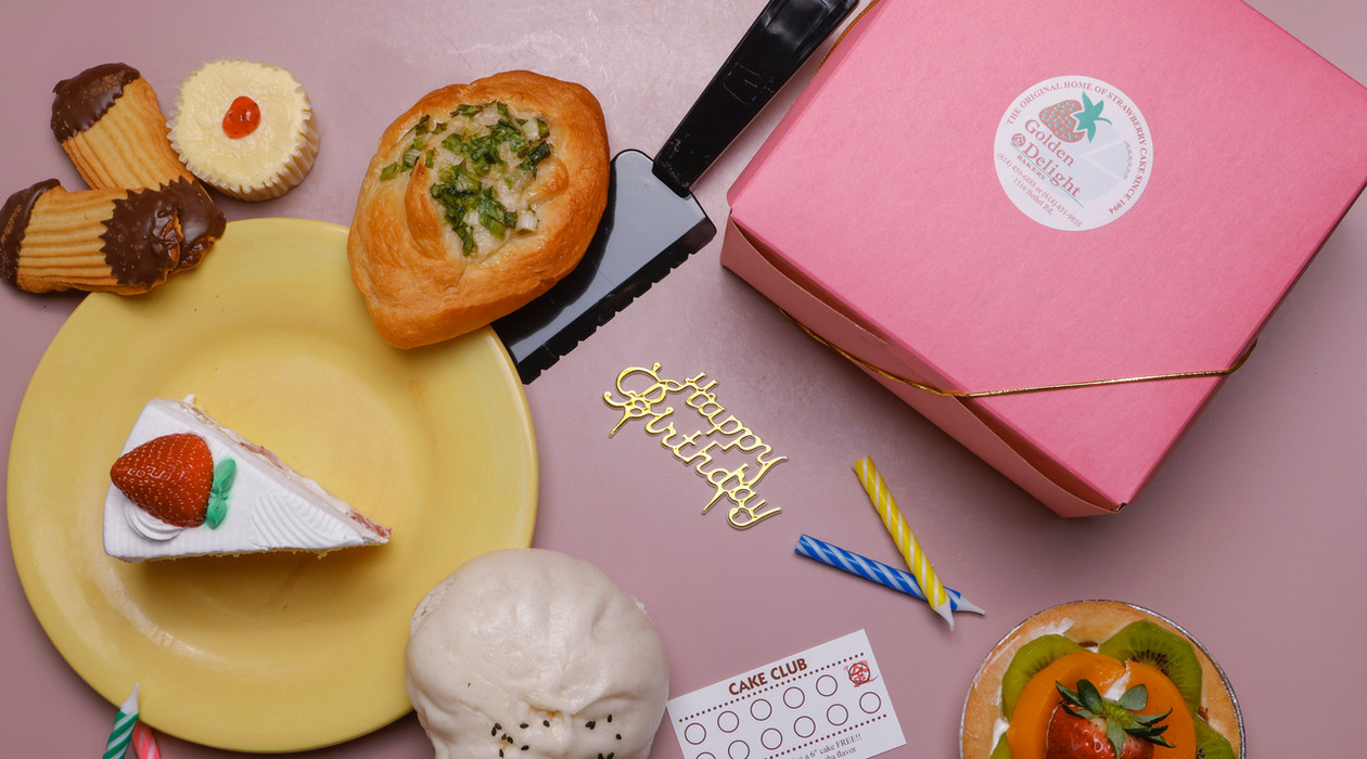 Strawberry Cake | Golden Delight Bakery | Columbus