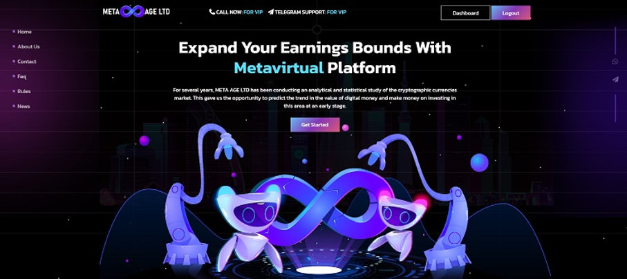 Meta-age.center Review: 100.10% - 300% after 1 - 6 hours ...